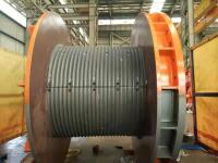 China Crane Grooved Drum Sleeves Double Fold Rope For Marine Wind Power Equipment for sale