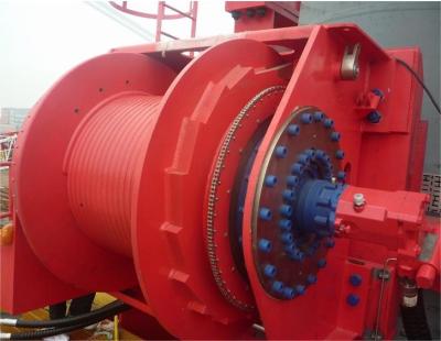 China 1500 Meters Grooved Winch Drum Alloy Steel For Petroleum Drilling Equipment for sale