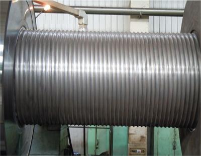 China Customizable Lebus Sleeve Folding Line Rope Groove Or Spiral Groove Winch Drum Leather Alloy Steel for sale