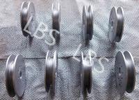 China 10kg Grooved Cable Drum Portable Stainless Steel Wire Rope Winding for sale