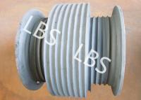 China Customized Grooved Winch Drum Multi Layer Winding For Steel Wire And Nylon Ropes And Cables for sale