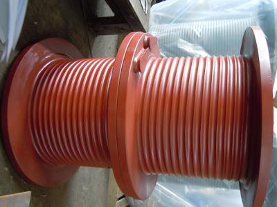 China Lebus Polishing Grooved Winch Drum In Water Conservancy Project for sale