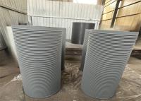 China Polished Alloy Steel Grooved Drum Sleeves With Lebus Technology for sale