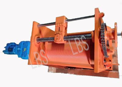 China 50T Hydraulic Crane Winch Retract Release Ropes And Lift Heavy Objects for sale