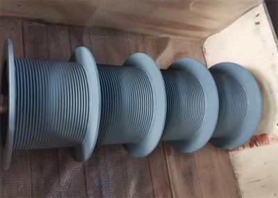 China Galvanized Multiple Lebus Grooved Spool Drum Reliable Long Lasting Performance for sale