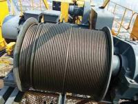 China Electric Power Source Wire Rope Winch 50Hz Frequency Portable Mounting Type for sale