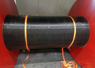 China Customized Oil Rig Drawworks Rope Winding Drum With Lebus Nylon Sleeves for sale