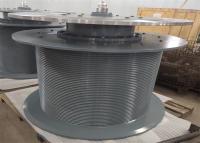 China Variable Speed Heavy Duty Anti Corrosion Steel Cable Winch Drum for sale