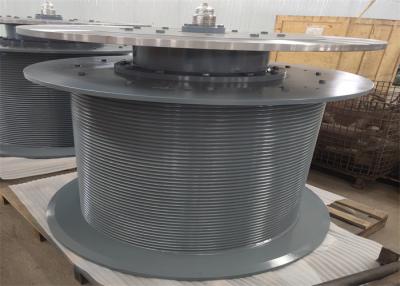 China Variable Speed Heavy Duty Anti Corrosion Steel Cable Winch Drum for sale