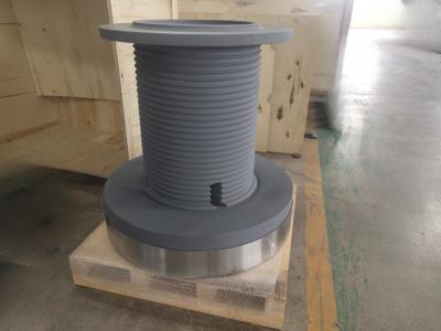 China Single / Double Concatenated Cable Winch Drums With ISO9001 Certification for sale
