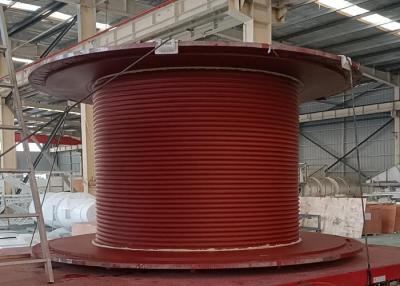 China Marine Grade Steel Wire Rope Drum With Anti Corrosion Coating ISO9001 Certified for sale