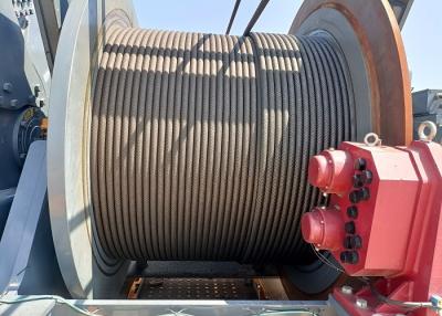 China Steel Cable Winch Drums With Anti Corrosion Coating For Oil And Offshore for sale