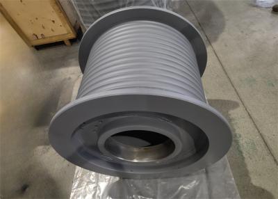 China Steel Cable Winch Single Drum Lebus Grooves ISO9001 Certified for sale