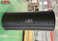 China High Polymer Nylon Lebus Grooved Sleeve  Drum  Right-Handed 55° for 10mm Wire Rope Winch Drum for sale