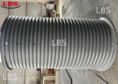 China 32mm Wire Rope Left-Handed 65° Lebus Grooved Drum Sleeve LBS Liner for Heavy-Duty Lifting Systems for sale