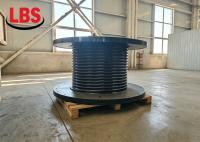 China Black LBS Grooved Drum Right-hand Rotation 40mm Rope Diameter for sale