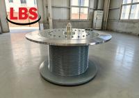 China Q355D Grooved Cable Drum Left-hand 60° For Hoisting for sale