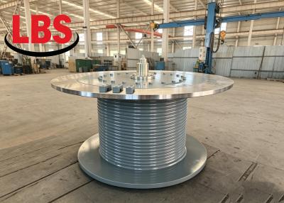China Q355D Grooved Cable Drum Left-hand 60° For Hoisting for sale