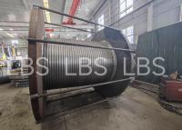 China Heavy-duty Grooved Winch Drum Welded Connection Designed For Cranes for sale