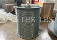 China 99mm Rope Capacity Luffing Drum Lebus Groove 12mm Rope Diameter for sale