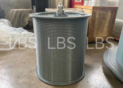 China 99mm Rope Capacity Luffing Drum Lebus Groove 12mm Rope Diameter for sale