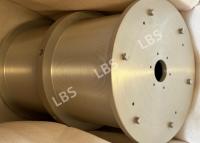 China Synchronous Take-up & Pay-out Lebus Double Drum, Aluminum Alloy Drum with 6-layer Winding & Anti-cable-biting for sale