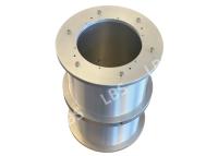 China Synchronous Take-up & Pay-out Lebus Double Drum, Aluminum Alloy Drum with 6-layer Winding & Anti-cable-biting for sale