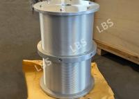 China Synchronous Take-up & Pay-out Lebus Double Drum, Aluminum Alloy Drum with 6-layer Winding & Anti-cable-biting for sale