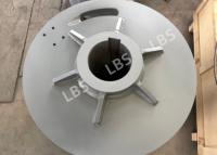 China Bolted-on 60° Folded Lebus Grooved Double Drum for 24mm Wire Rope for sale