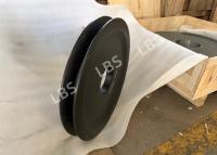 China Precision Machined Wire Rope Sheave Anti-wear For Steel Cable Ø500 Groove Ø19 for sale