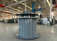 China 45° Right-Hand Lebus Double Parallel Groove Winch Drum Assembly, Q355D, 5-Layer Wire Rope Winding for sale