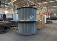 China Q355D Lebus Double Grooved Winch Drum, Dual Left & Right Hand Lebus Drum for sale