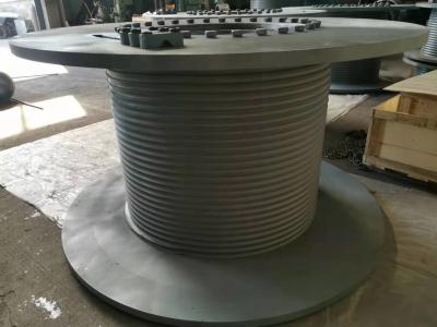 China Grooved Rope Winch Drum for sale