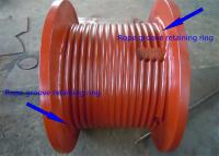 China LBS 560mm Diameter Grooved Cable Drum , Winch Spare Parts For Mining for sale