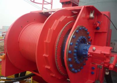 China 30T High Power And Slow Speed Hydraulic Crane Winch For Offshore for sale