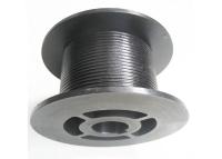China 30m Capacity Q355B Steel Grooved Wire Rope Drum Black For Lifting for sale