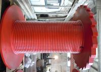 China Lebus 320mm Diameter Rope Winch Drum Steel For Mining Equipment for sale