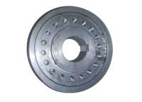 China High Polymer 50m Capcacity Grooved Winch Drum , Metal Cable Drum For Assembly Winch for sale