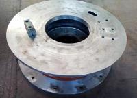 China Gray Carbon Steel Cable Winch Drum Lebus Grooved  For Mining for sale