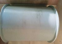 China No Magnetic Wire Rope Lebus Grooved Winch Drum 30m Rope Welded for sale