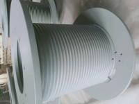 China Heavy Duty 1000mm Length Wire Rope Drum Slow Speed With CCS for sale