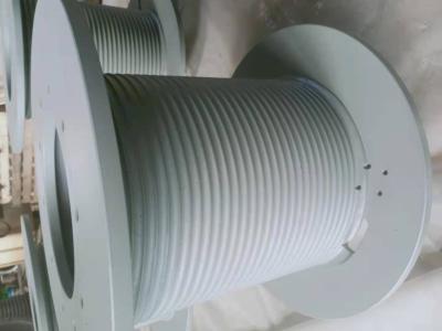 China Heavy Duty 1000mm Length Wire Rope Drum Slow Speed With CCS for sale