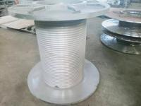 China Not Disorderly Rope Staniness Steel Grooved Winch Drum With CCS Approval for sale