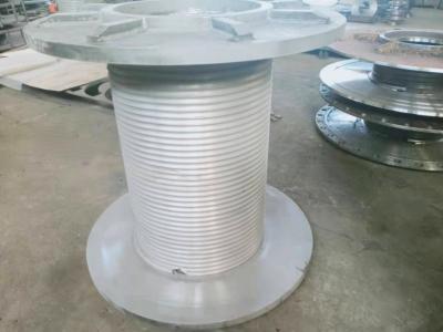 China Not Disorderly Rope Staniness Steel Grooved Winch Drum With CCS Approval for sale