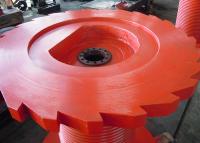 China Black Polymer Nylon Grooved Cable Drum Sleeve For Wire Rope Winding And Storage for sale