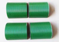 China Nylon High Polymer Grooved Drum Sleeves Green Color Multi Layers for sale