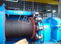 China 10 Ton Single Drum Hydraulic Crane Winch Steel Customized for sale