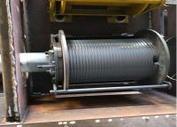 China Customized Alloy Steel Material Hydraulic Grooved Winch Drum for sale