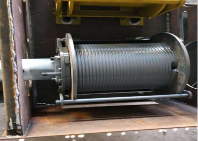 China Customized Alloy Steel Material Hydraulic Grooved Winch Drum for sale