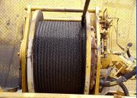 China 500KN Single Drum Electric Marine Winch , 50 Ton Winch For Shipyard Oil Mining for sale
